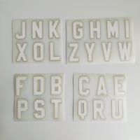 China Custom Iron On Jersey Number Heat Transfers Football Jersey Letters And Numbers for sale