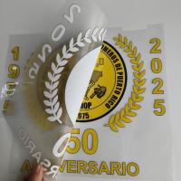 China Happy Anniversary Heat Transfer Screen Print Logo Customized for sale