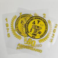 China Happy Anniversary Heat Transfer Screen Print Logo Customized for sale