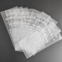China Garment Heat Transfer Care Labels On Fabric In Silver Color for sale