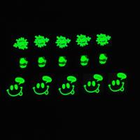 China Clothes Hot Press Glow In The Dark Stickers Customizable for sale