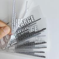 China Customized Neck Label Transfers Laundry Labels For Clothes for sale