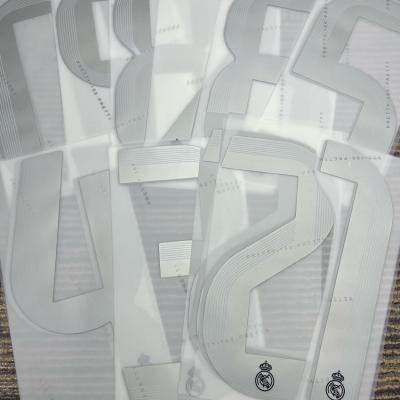 China Machine Washable Custom Heat Transfer Logo with Pressure Sensitive Adhesive and Multiple Colors Available for sale