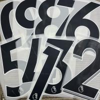 China Machine Washable Pressure Sensitive Heat Transfer Numbers in Multiple Colors for Custom Screen-Printed Jersey Logos for sale