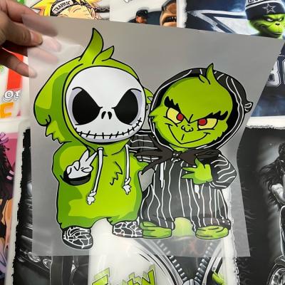 China Machine Washable High Stretch Customizable Designs DTF Transfer Heat Transfer Vinyl for T-Shirts for sale