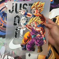 China Goku Dtf Transfer – Custom Dragon Ball Heat Press Sticker For T Shirts, Hoodies & More for sale
