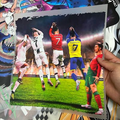 China Cristiano Ronaldo Legendary Career Custom DTF Transfer, Ready To Press Iron On Label For T Shirts, Large Size Heat Transfer Sticker With PET Material for sale