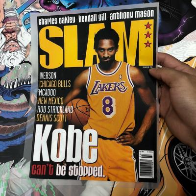 China Kobe Bryant Can't Be Stopped DTF Transfer, Ready To Press Heat Press Sticker For T Shirts, Custom Basketball Design for sale