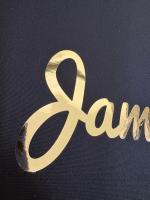 China 12 inch Gold HTV Iron On Heat Transfer logo  for T Shirt Shoes Bags for sale