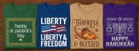 China Holiday Heat Transfer Designs : Celebrate Every Meaningful Moment with Custom DTF Designs for sale