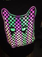 China Weather Resistance Rainbow Color Fastness Durable Washability Reflective Brightness Clothing Logos for sale
