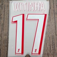 China Heat pressed jersey lettering/Baseball jersey custom name/Soccer jersey name printing for sale
