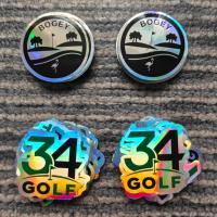 China NEW your text here holographic vinyl stickers, custom logo holographic vinyl stickers, custom bumper sticker holographic vinyl custom logo for sale