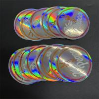China Premium holographic vinyl Stickers/Individual cut holographic stickers/Holo die cut decals Sticker for sale