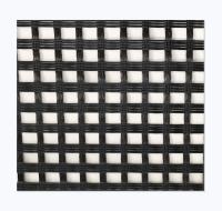 China Bitumen Coated Fiberglass Asphalt Geogrid For Road Highway Pavement Construction for sale