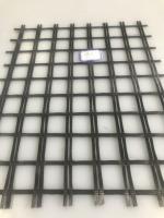 China Bitumen Coated Fiberglass Asphalt Geogrid For Road Highway Pavement Construction for sale