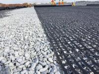 China Uniaxial Anti Corrosion Polyester Geogrid Low Elongation for Tunnel Construction for sale