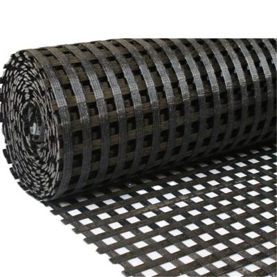 China Uniaxial Anti Corrosion Polyester Geogrid Low Elongation for Tunnel Construction for sale