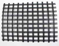China 400KN Woven Coated PET Polyester Geogrid High Strength for Reinforcement In Railway for sale