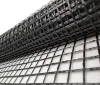 China Alkali Resistance High Strength Basalt Fiber Geogrid For Civil Engineering Construction for sale