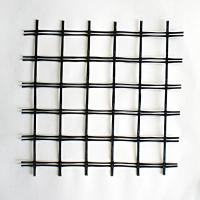 China Fiberglass Pavement Reinforcement Geogrid , Asphalt Crack Prevention Geogrid 1m-6m Width for sale