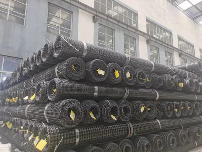 China OEM Polypropylene Plastic Biaxial Geogrid for Base And Soil Reinforcement for sale