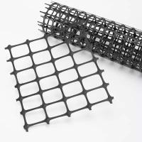China Road Construction 30-30KN Biaxial Polypropylene Geogrid For Reinforce Road Base for sale