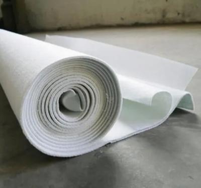 China Anti Clogging 700g Polypropylene Non Woven Geotextile For Railway Base Strengthening for sale