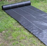 China Black Color Polypropylene Woven Geotextile 500Gram For Road Reinforcement for sale