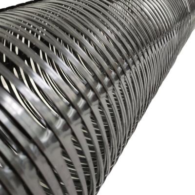 China Slope Protection PE HDPE Geogrid 38x38 50X50mm Mesh 20-200KN/M Tensile Strength for sale