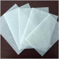 China 300gram Pure Polyester Non Woven Geotextile Short Fiber for Erosion Control for sale
