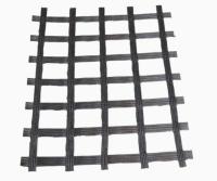 China Asphalt Glass Fiber Geogrid 150-150KN/M For Airport Taxiway Pavement for sale