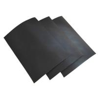 China 1mm Black Waterproof HDPE Geomembrane Urban sewage treatment plant Membrana for sale