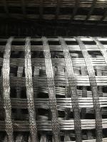 China Reinforcing Glass Grid Asphalt Fiberglass Geogrid 120Kn Preventing Road Surface Cracks for sale
