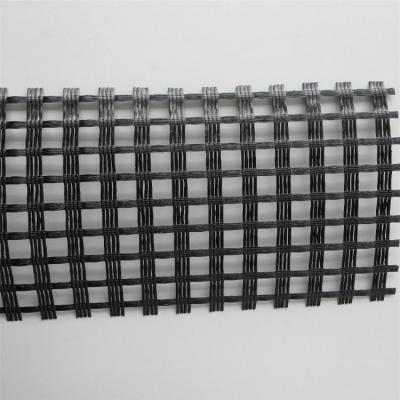 China Erosion Resistance Fiberglass Geogrid For Road Stabilization , Roadbed Enhancement Geogrids for sale