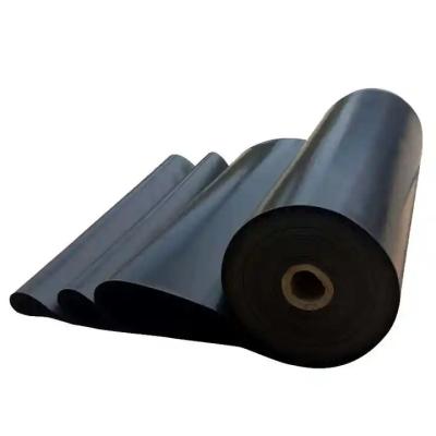 China Wastewater Treatment Plant ASTM HDPE Geomembrane 100Mil Waterproof Membrana Pond Liner for sale