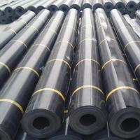 China 1mm Aquaculture High Density Polyethylene Geomembrane Pond Liner For Fish Shrimp for sale