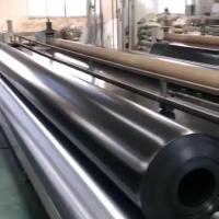 China 0.75mm 30 Mil Thick HDPE Geomembrane Agricultural Pond Liner Gm13 Standard for sale