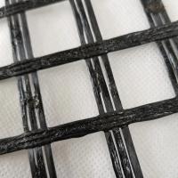 China Roadbridge Civil Engineering Composite Geogrid With Fiberglass Geogrid And Geotextile for sale