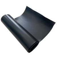 China Salt Industry 1mm Black HDPE Smooth Geomembrane Anti Seepage Membrane for sale