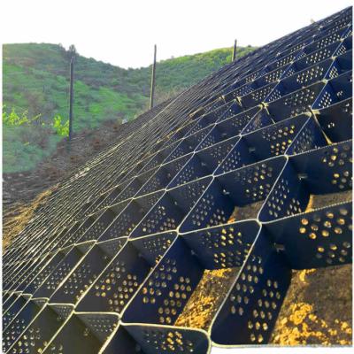 China Smooth Or Textured HDPE Erosion Control Geocell For Retaining Wall Road Reinforcement for sale