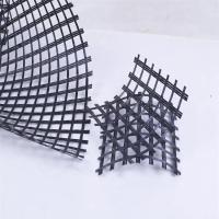 China Retaining Wall Reinforcement Polyester Uniaxial Geogrid With ISO CE Certificates for sale