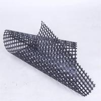 China Creep Resistant Polyester Geogrid Geosynthetic Material In Soft Foundation 50-100m Length for sale