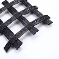 China Reinforce Retaining Walls BX Polyester Geogrids For Roads And Pavements for sale