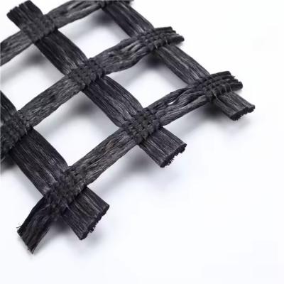 China Reinforce Retaining Walls BX Polyester Geogrids For Roads And Pavements for sale