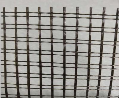 China High Tensile 100kn Basalt Geogrid Mesh For Road And Bridge Pavement for sale