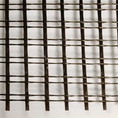 China High Tensile Strength Basalt Fiber Mesh Geogrid For Asphalt Reinforcement Concrete Construction for sale