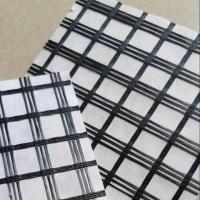 China Anti Cracking Fiberglass Geogrid Reinforced Geotextile 25.4x25.4mm 12.7x12.7mm Fiberglass Grid for sale