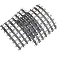 China Weather Resistant 120kn Fiberglass Geogrid For Civil Engineering Soil Reinforcement Solution for sale