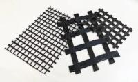 China Two Way Soft Soil Reinforce Polyester Biaxial Geogrid For Road Base Expressway Highway for sale